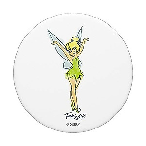 Disney Peter Pan Tinker Bell Watercolor Portrait PopSockets PopGrip: Swappable Grip for Phones & Tablets