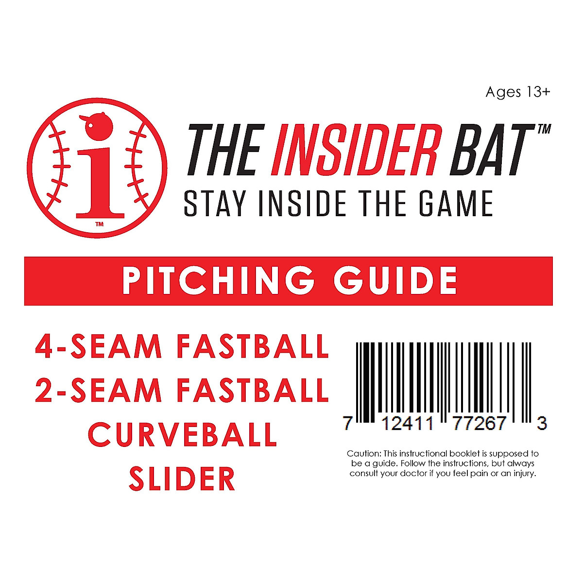 Baseball Pitching Trainer Kit Bundle - Pitch Training Baseball with Detailed Grip Instructions