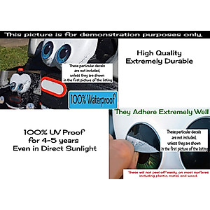 Toy Restore Replacement Stickers Fits Little Tikes Classic Pick up Truck (No Eyes)