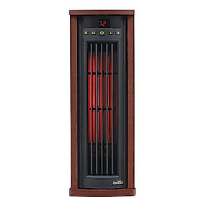 duraflame Electric Tower Heater, Oscillating Tower and Space Heater for Office or Large Room up to 1,000 Square Feet