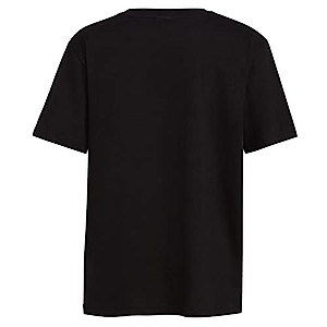 adidas Boys' Short Sleeve All Sport Tee, Black with Multicolor, X-Large (18/20)