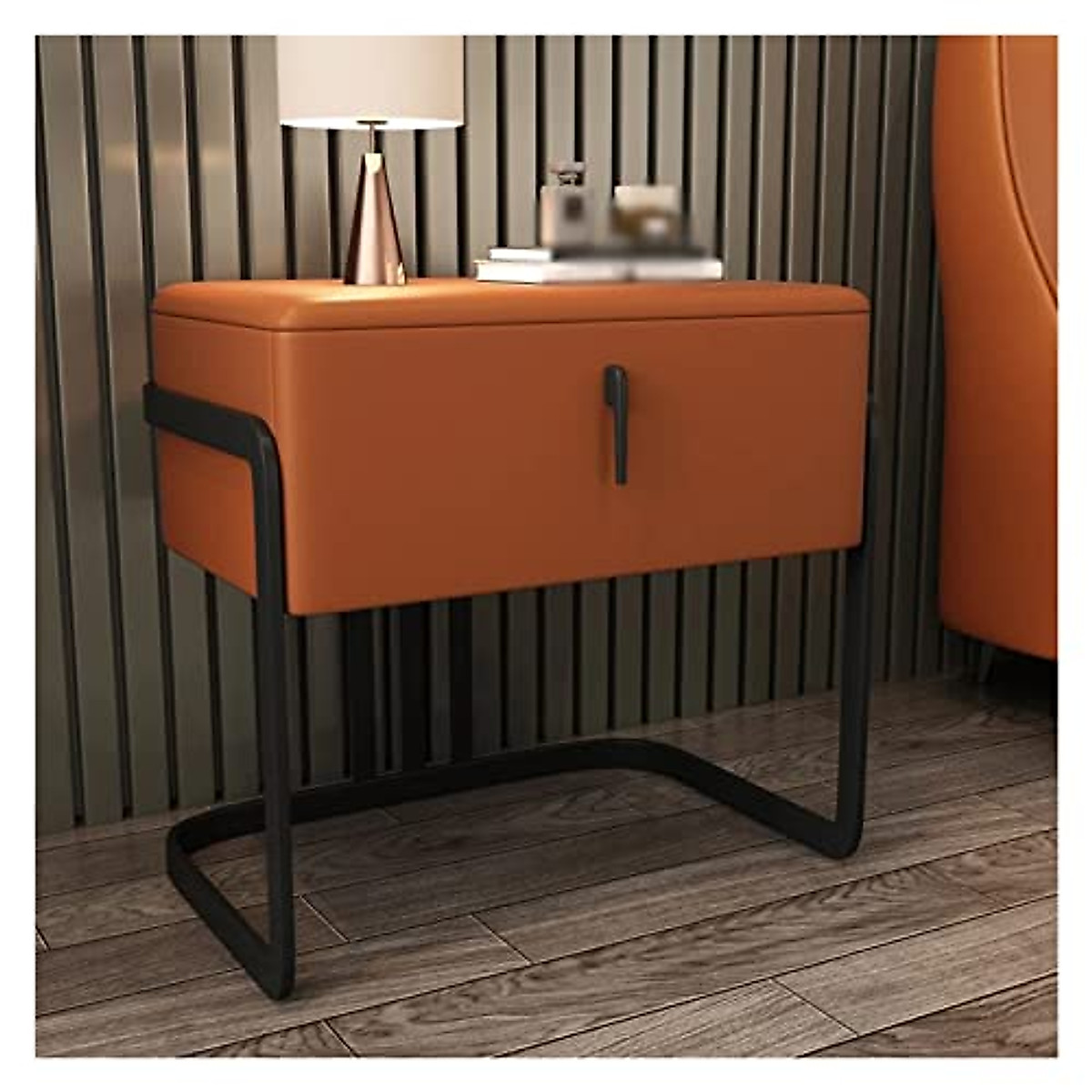 N/A Table Chevet fer Meuble Maison Meuble Chevet Placard Chambre Coucher