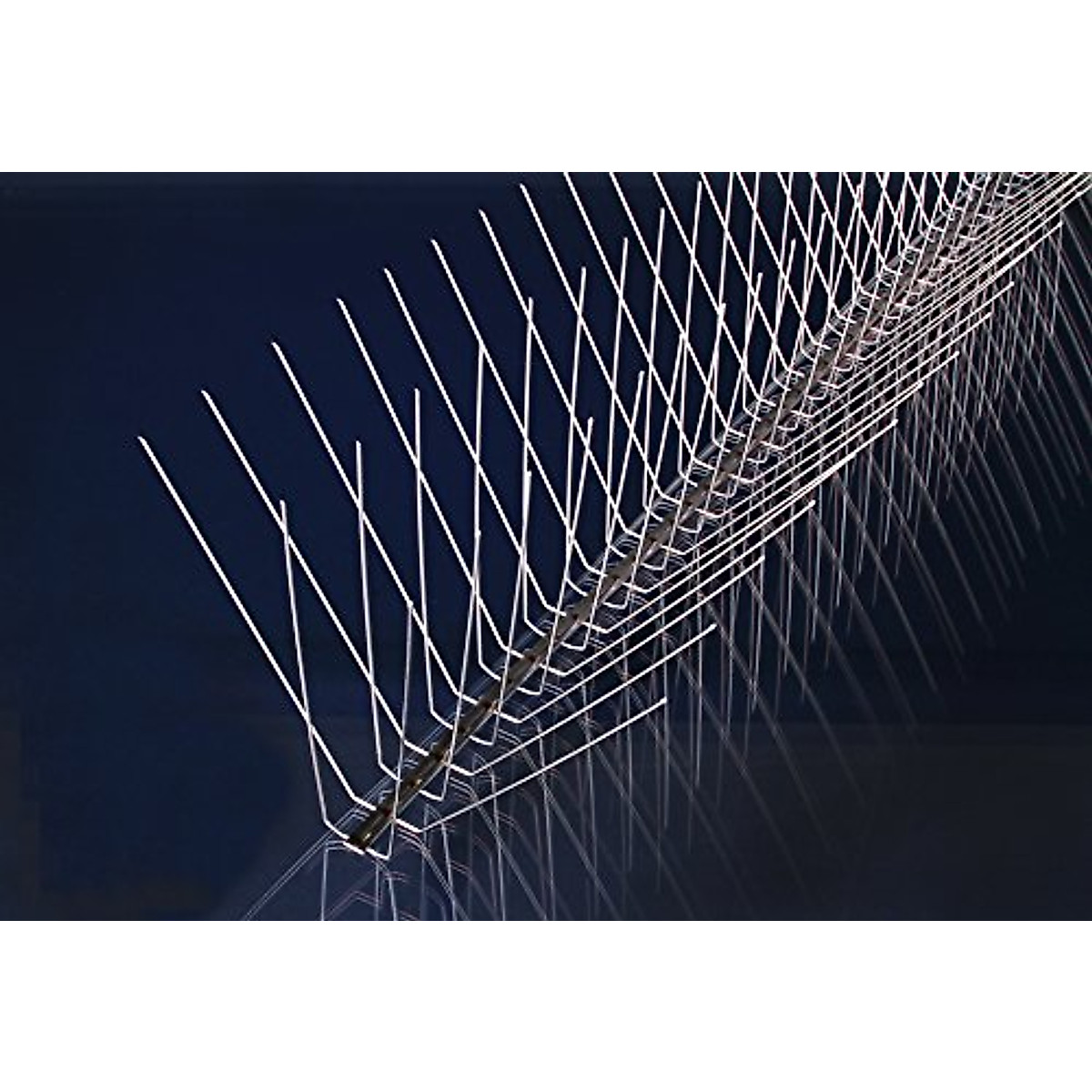 Nixalite Stainless Steel Bird Spikes E-Spike (8 Ft. (4-2 Ft. Strips))