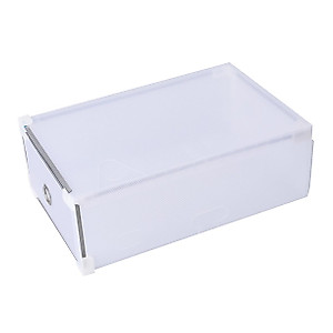 PACKOVE Shoes Organizer for Women 2 Pack Drawer Boxes for Women's Shoes Storage