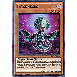 Yu-Gi-Oh! - Tatsunecro - SR07-EN000 - Super Rare - 1st Edition - Structure Deck: Zombie Horde