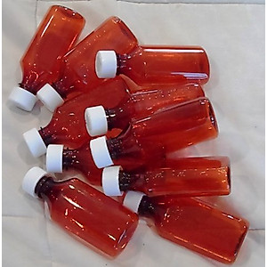 Graduated Oval 4 Ounce RX Medicine Bottles w/Caps-Lot of 100-Pharmaceutical Grade-The Ones We Sell to Pharmacies, Physicians, Labs, Hospitals