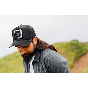 Goorin Bros. The Farm Unisex Baseball Trucker Hat, Black (Panther), One Size