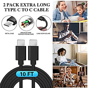 Type C Charger,2Pack 25W Super Fast Charger type c with 10 FT USB C Charger Cable,Samsung Type C Charger Fast Charging for Samsung Galaxy S23/S23Ultra/S23+/S22/S22Ultra/S22+/S21/S21+/S21Ultra/S20/S20+