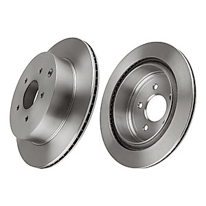 KAX 31348 Murano Brake Rotors Rear Drilled Slotted Brake Rotors for Murano 2009-2020 Pathfinder 2013-2020 QX60 2014-2020 Quest 2011-2017 Q50 2014 2015 (2pcs)