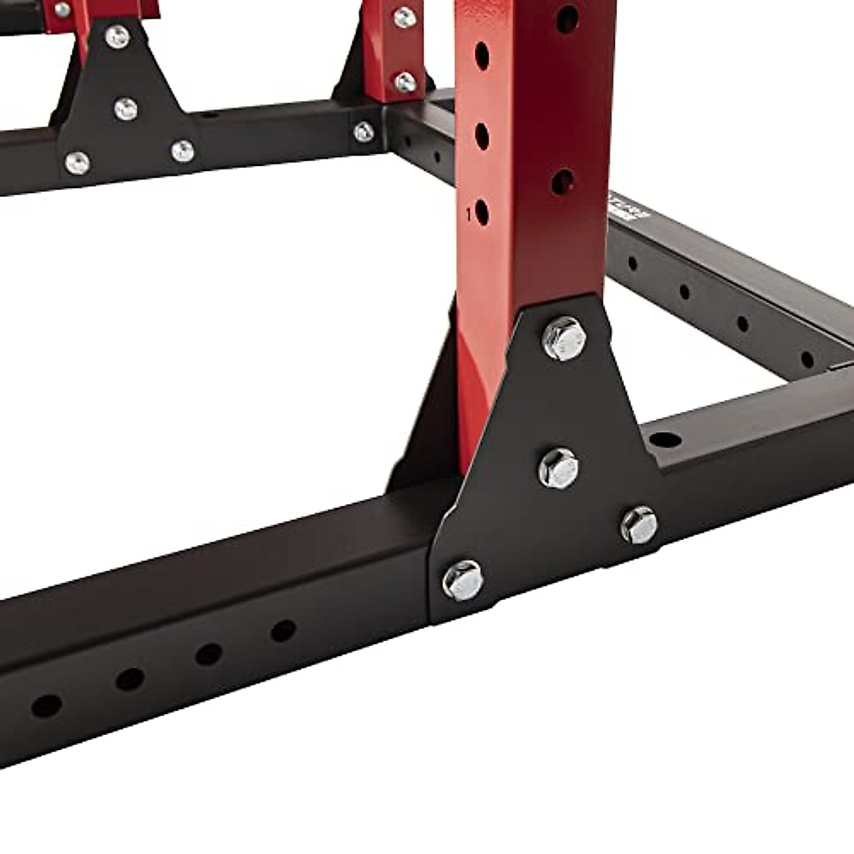 Signature Fitness SF-SS1 1,000 Pound Capacity 3” x 3” Power Rack Squat Stand, Includes J-Hooks and Safety Spotter Arms, Optional Conversion Kits, Half Conversion kit Only