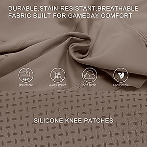 Women Riding Tights Pockets,Women Training Breeches Pants with Silicone Grip(Sand，S)