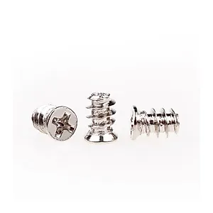 Tap Bolts 50Pcs M5*8/10/12 KB Computer PC Case Cooling Fan Mount Screw Heat Dissipation Fans Screws Fixer Screws (Color : Silver, Size : M5x10 (50Pcs))