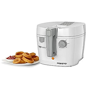 Presto 05443 CoolDaddy Cool-touch Deep Fryer - White