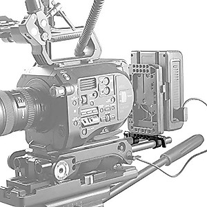 SMALLRIG Super Lightweight 15mm Railblock with 1/4"-20 Thread for RED and Other 15mm DSLR Camera Rig - 942