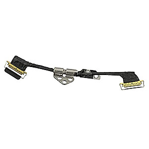 Willhom LCD Display eDP Cable with Left Hinge Replacement for MacBook Pro 13" Retina A1425/A1502 & 15" A1398 (Mid 2012-Mid 2015)
