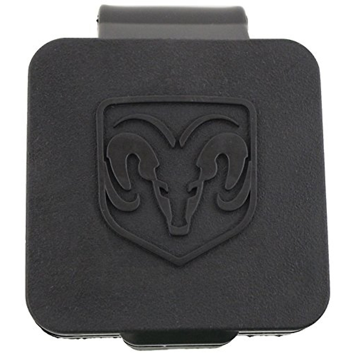 Genuine Dodge RAM Accessories 82208454AB Hitch Receiver Plug with RAM's Head Logo, 2 inch