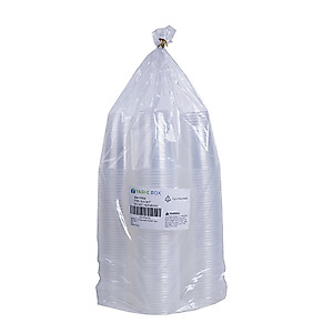 TashiBox 7 oz clear plastic cups - Disposable cold drink party cups (200 count)