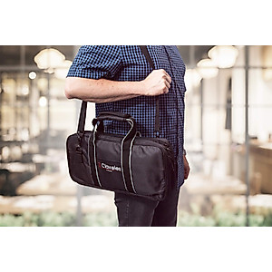 3 Claveles 1715 Black Polyester Knife Holder