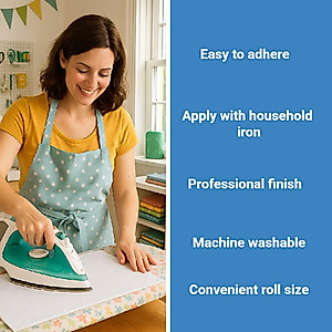 Fusible Fleece 12" x 3yd for Crafting, Quilting and Sewing