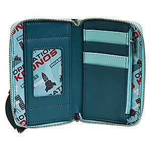 Loungefly Disney Pixar Moments Incredibles Syndrome Zip Wallet