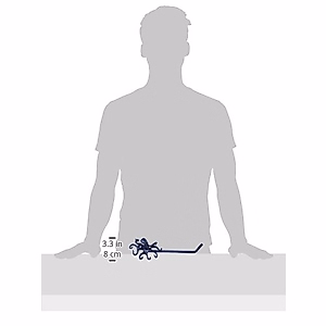 Hampton Nautical K-9205-solid-dark-blue Rustic Dark Blue Cast Iron Octopus Toilet Paper Holder 11" - Beach Bathroom Decor - Beach Decor - Cast Iron