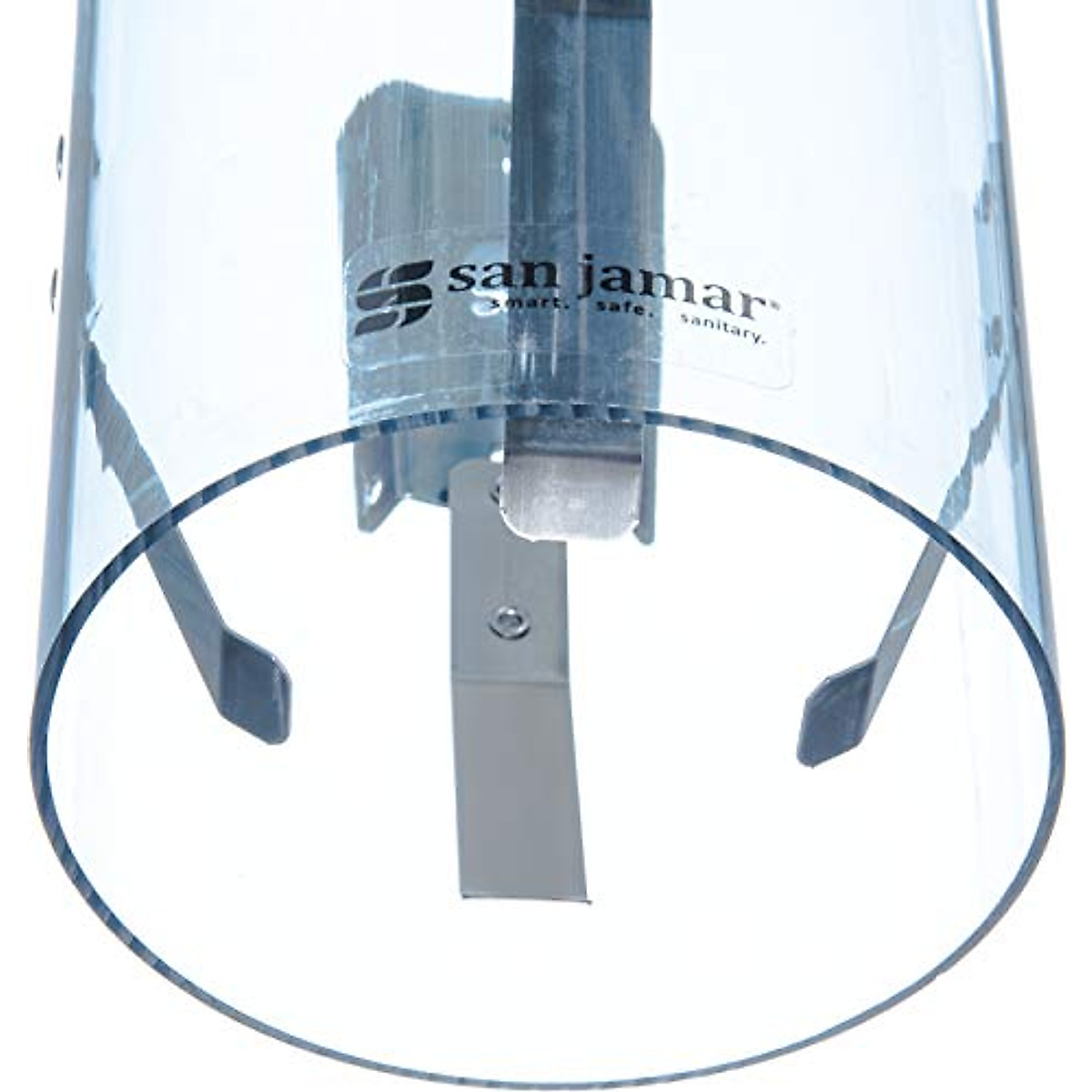 San Jamar Large Pull-Type Water Cup Dispenser, for 12 Oz Cups, Translucent Blue