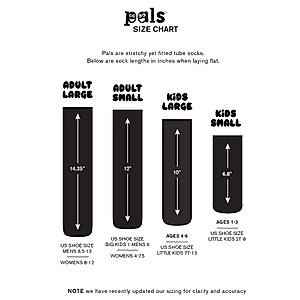 Pals T-Rex & Triceratops Crew Socks for Adults, Mismatched Style, Durable & Cozy Pair for Men & Women, Funny, Crazy, & Funky, 1 Pair