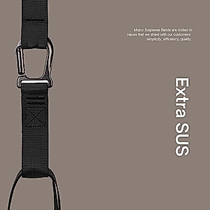 Home Resistance Training Kit, Resistance Trainer Fitness Straps for Full-Body Workout, Bodyweight Resistance Bands with Handles, Door Anchor, Workout Guide for Home Gym (Resistance) (Black, Yellow)