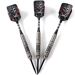 CUESOUL Tungsten Steel Tip Darts 90% Tungsten - Precise Barrels 24 Grams