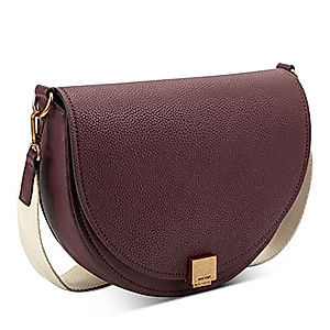 Nine West Genoa Saddle Bag, Merlot