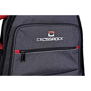 Crossrock 10mm Padded Backpack Style Dreadnought Guitar Bag (CRSG107DDG)
