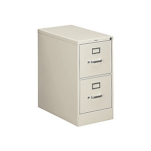 HON 312PQ 310 Series Two-Drawer, Full-Suspension File, Letter, 26-1/2d, Light Gray