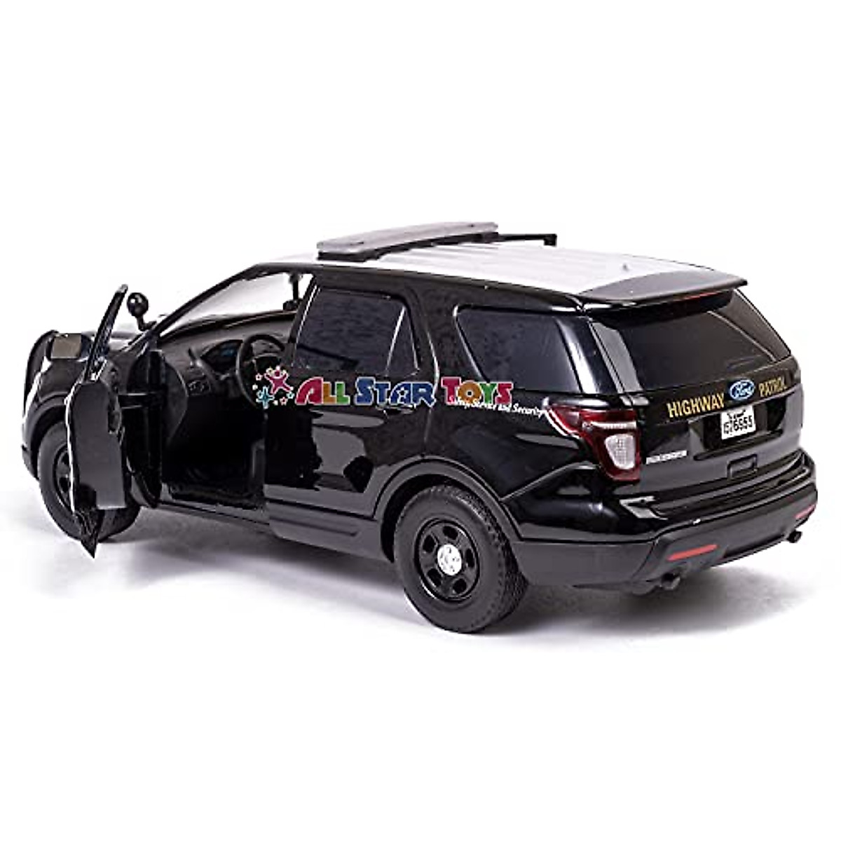 Motormax 1/24 CHP California Highway Patrol B&W Ford PI Utility Police SUV