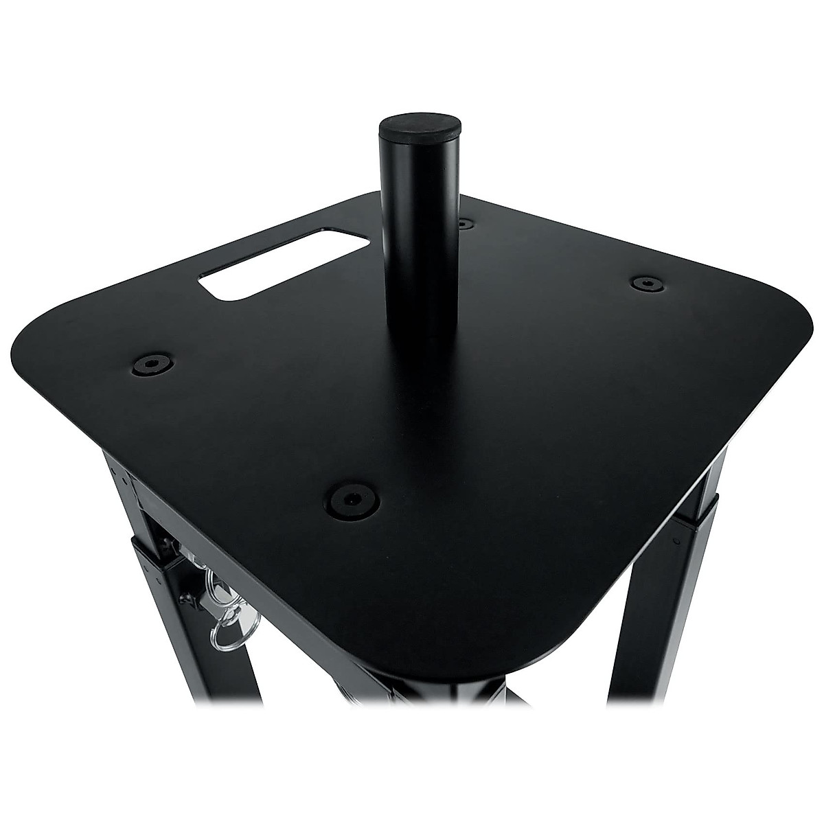 2) Rockville RTP-GO Black Portable Collapsible DJ Totem Light Stands+Bags+Scrims