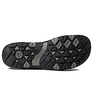 Merrell Sandspur Rose Convert Sandals for Women - Textile Lining with Slingback Design, Hook-Loop Closure, and Rubber OutsoleBlack 7 M