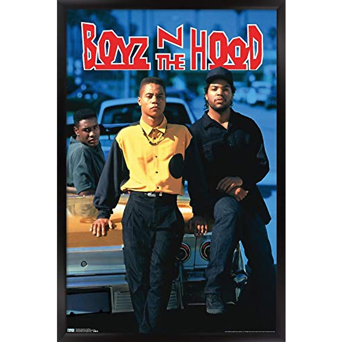 Trends International Boyz N The Hood - One Sheet Wall Poster, 22.375" x 34", Black Framed Version