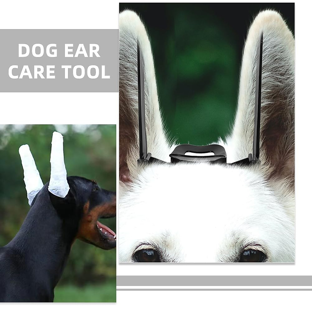 INOOMP Doberman Ear Posting Kit-Ear Posting Kit for Doberman-Dog Ear Posting Kit Dog Ear Tap for Doberman Pinscher Dog