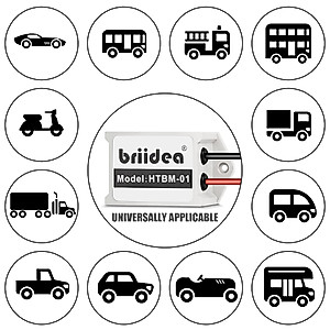 Briidea Towed Vehicle Battery Maintainer, Easy Installation
