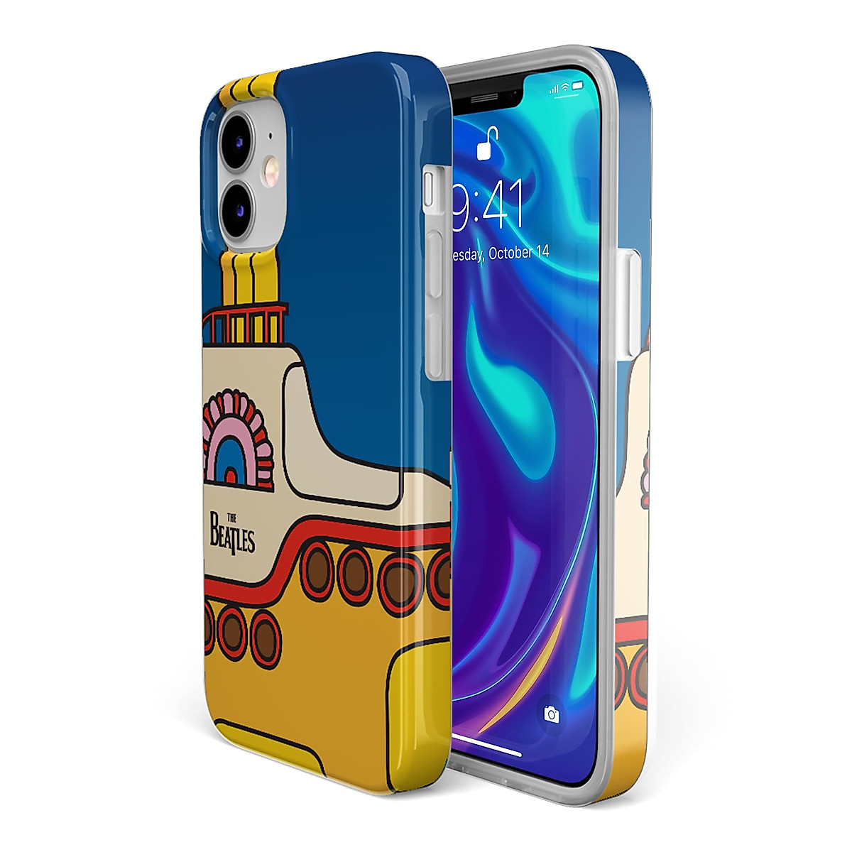 Casely Case Designed for iPhone 11 | Beatles | Yellow Submarine | Classic Ultra Slim Case