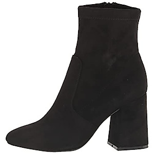 Madden Girl Women's Swift Fashion Boot, Black Fabric, 6