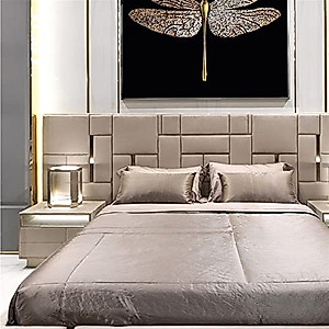 HIGOH Bedside Table Luxury Bedside Cabinet, Storage Cabinet, Corner Table, Living Room, Simple Bedside Cabinet