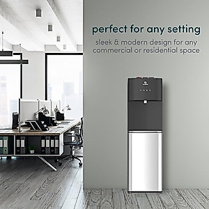 Avalon Bottom Loading Water Cooler Dispenser with BioGuard- 3 Temperature Settings- UL Listed- Bottled