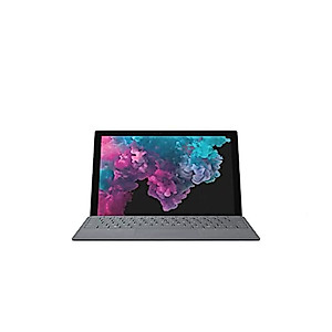 Microsoft Surface Pro 6 (Intel Core i5, 128GB SSD, 8GB RAM) + Type Cover Bundle (Platinum) (Renewed)