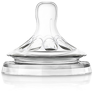 Philips AVENT Natural BPA Free First Flow Nipple (Pack of 2)