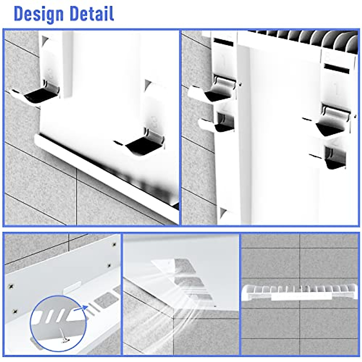 JDGPOKOO PS5 Wall Mount, 8 in 1 PS5 Wall Mount Kit with PSVR2 and PS5 Controller Holder & PSVR 2 and Headphone Hanger & Game Storage Stand for Playstation 5 (Disc & Digital Edition) & Playstation VR2