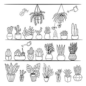 Flower Pot Silicone Clear Stamps for Card Making Scrapbooking Embossing DIY Craft Album Decoration Rubber Seal Stamps Silicone Stamps