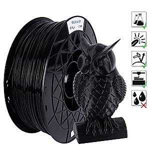 ENOMAKER ST-PLA (PLA++) 3D Printer Filament Black 1.75MM 1kg(2.2LBS) Spool Improved by New Formula for Creality CR-10 V2 Ender 3, Ender 3 pro V2