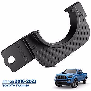 ISSYAUTO Gas Cap Holder Compatible with 2016-2023 Tacoma 3rd Gen Fuel Cap Holder, Black