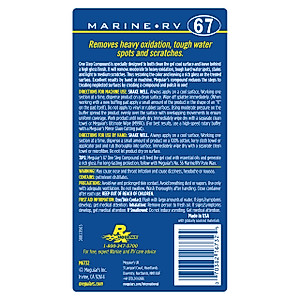 Meguiar's M6732 Marine/RV One Step Compound - 32 Oz Bottle