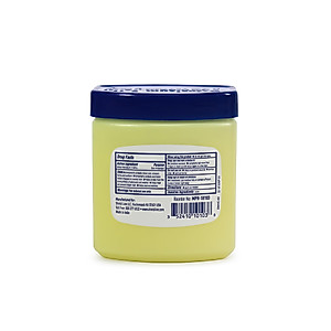 MED PRIDE Pure White Petroleum Jelly Tub 8 OZ - Effective Skin Protectant For Dry Skin, Rashes, Minor Burns & Wounds- Powerful Moisturizer For Chapped Lips, Dry Hands, Chaffed Skin & Diaper Rash